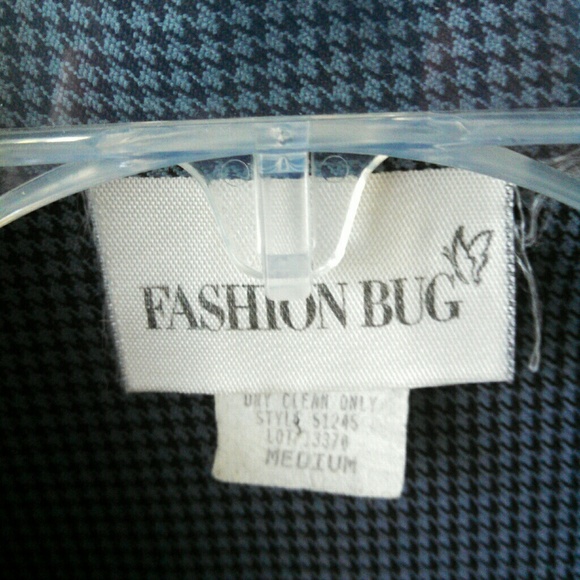 Fashion Bug | Jackets & Coats | Vintage 99s Fashion Bug Houndstooth ...